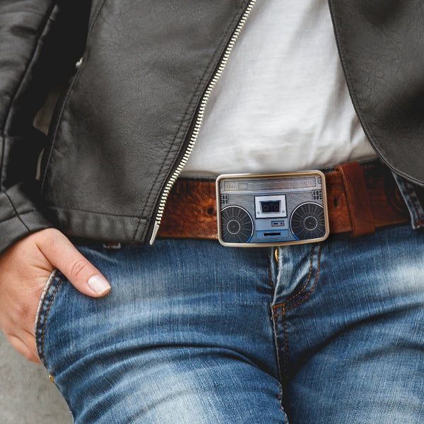 Limited Edition Stereo Belt Buckle - Artistic Pod