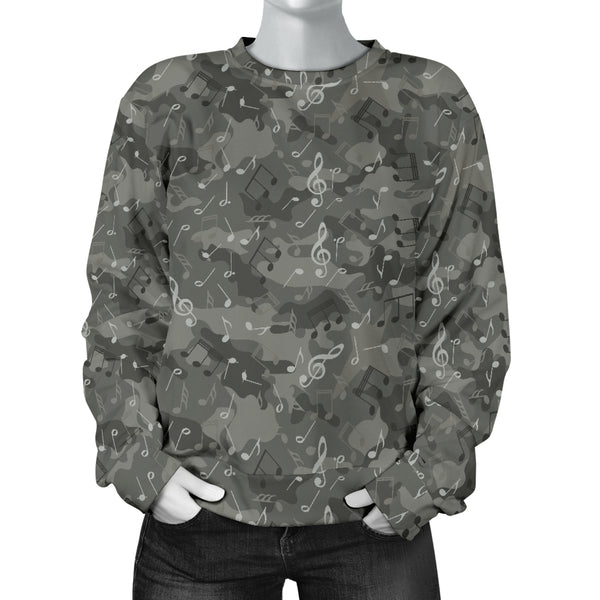 Music Notes Women's Sweater - Artistic Pod