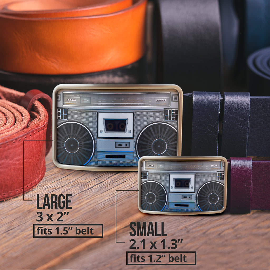 Limited Edition Stereo Belt Buckle - Artistic Pod