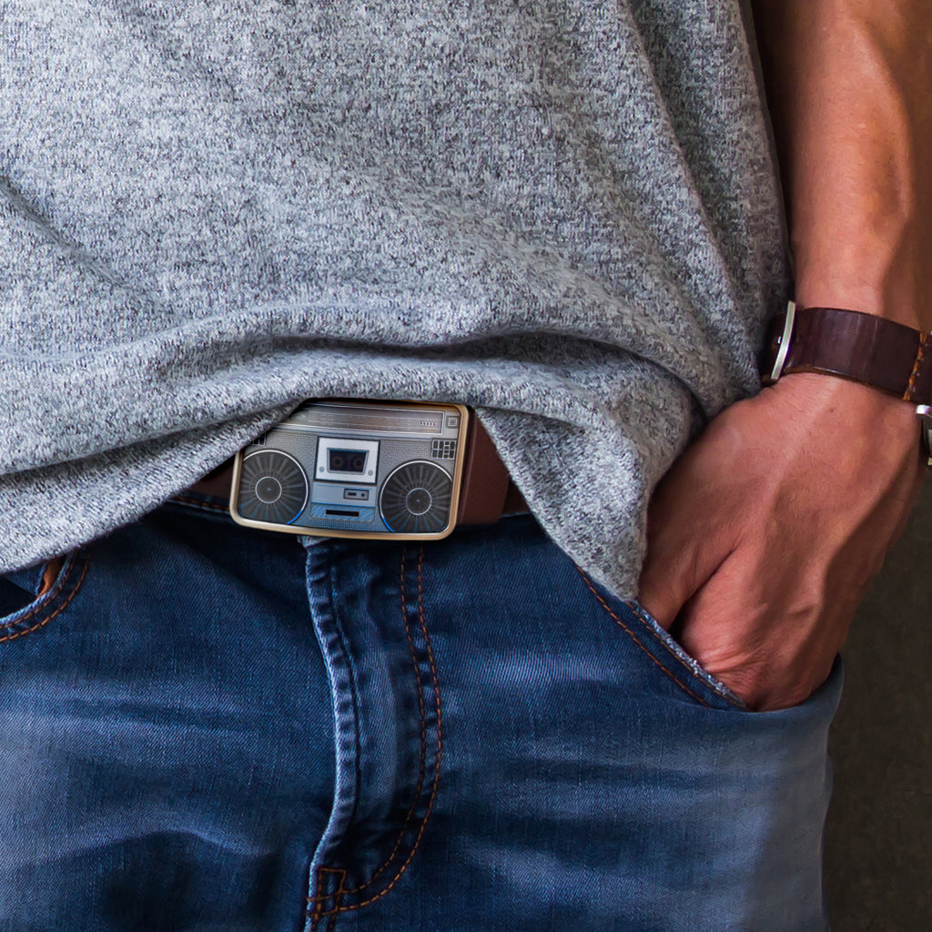 Limited Edition Stereo Belt Buckle - Artistic Pod