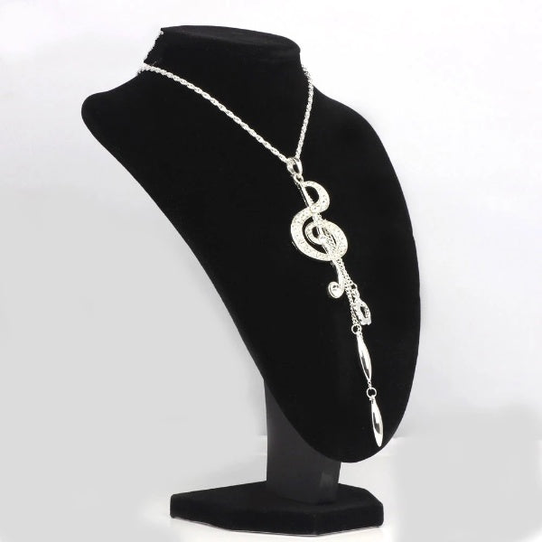 Music Note Opal Asymmetric Earrings - Artistic Pod