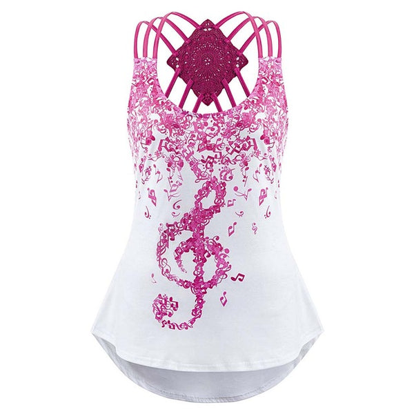 Music Notes Short Sleeve T-Shirt - Artistic Pod