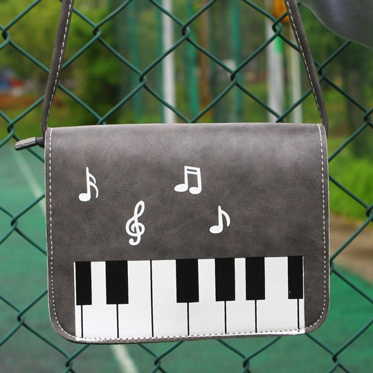 Piano Keys Music Note Shoulder Bag - Artistic Pod