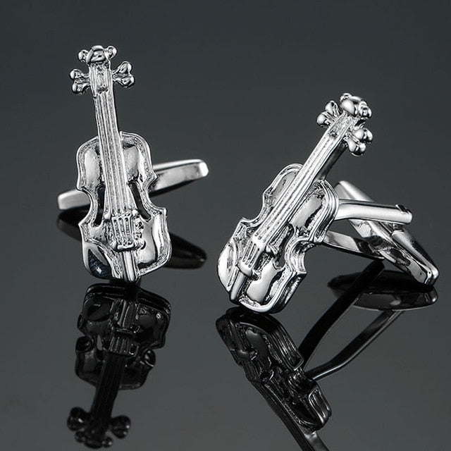 Musical Instruments Cufflinks Collection - Artistic Pod