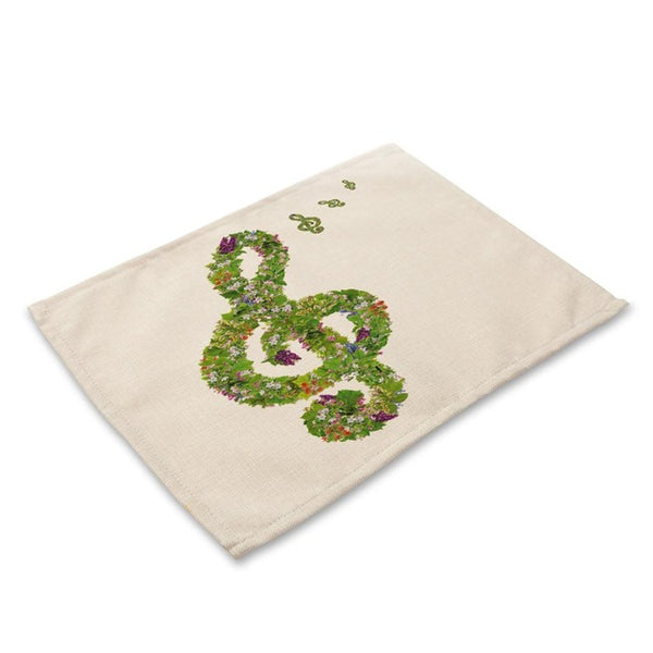 Free - Musical Notes Table Napkins - Artistic Pod