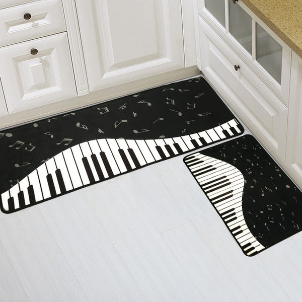 Music Notes & Piano Doormat - Artistic Pod
