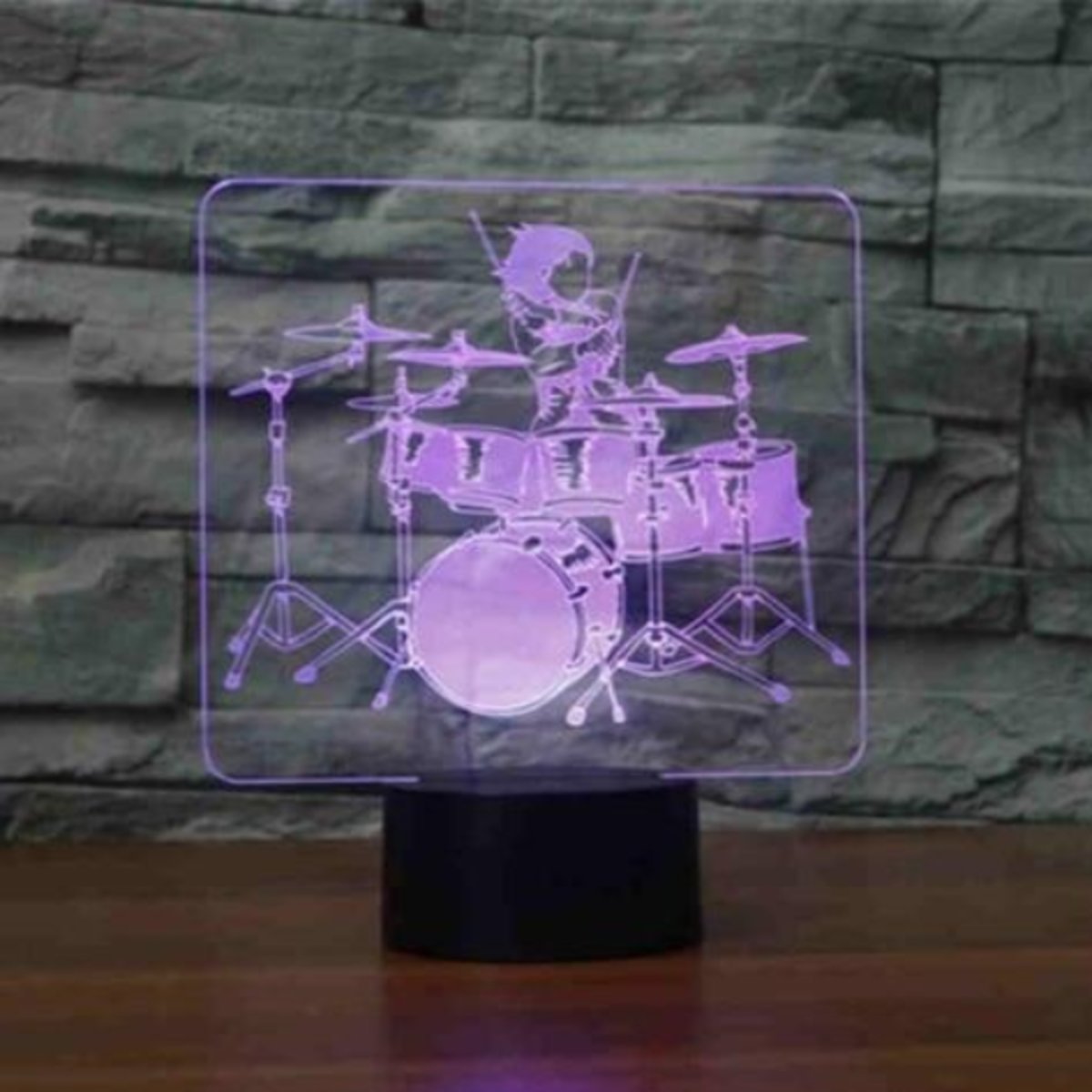 Novelty Music 3D Lamp - Artistic Pod