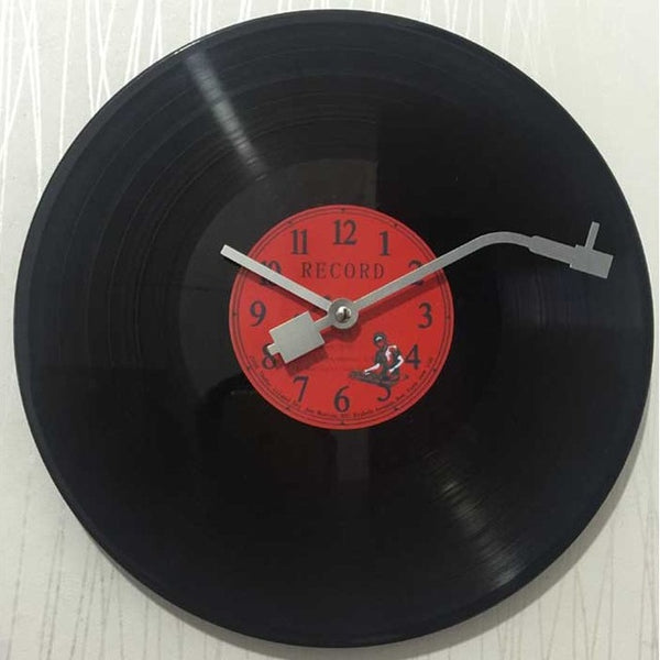 Vinyl Record Wall Clock - Artistic Pod