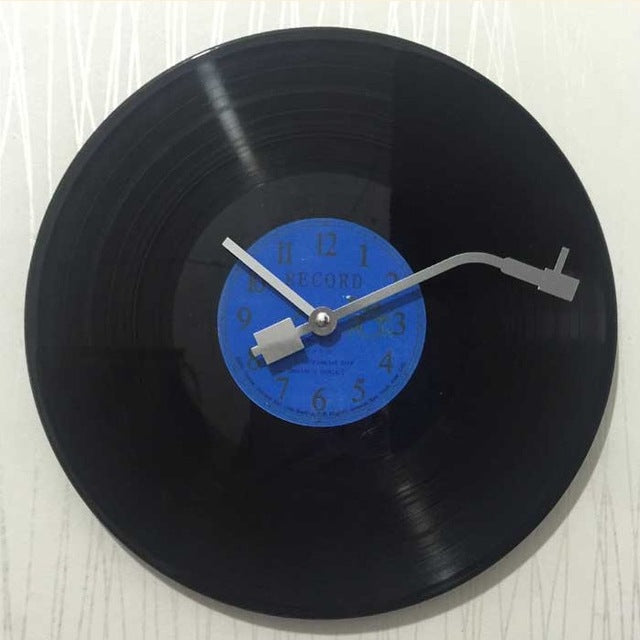 Vinyl Record Wall Clock - Artistic Pod