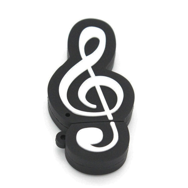 Treble Clef USB Drive - Artistic Pod