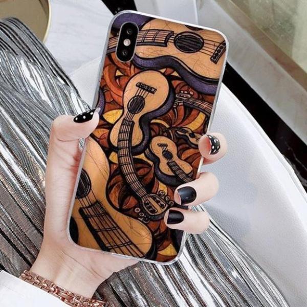 Free - Classic Musical Notes iPhone Case - Artistic Pod