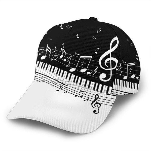 Piano Key Musical Note Hat - Artistic Pod