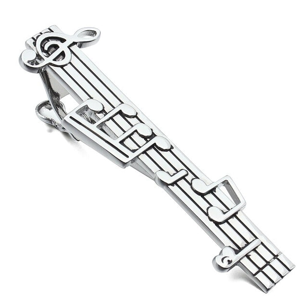Music Instruments Tie Clip - Artistic Pod