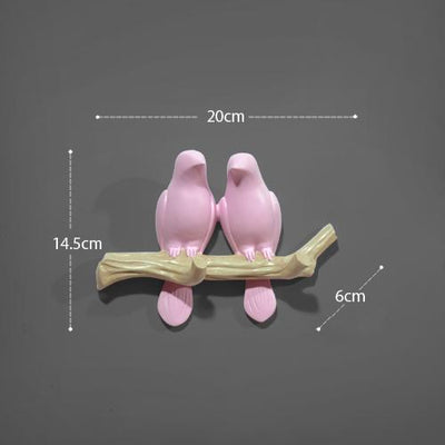 Resin Bird Wall Decor Hanger - Artistic Pod