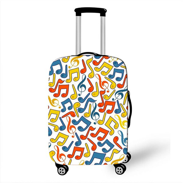 Musical Instruments Luggage Cover - Artistic Pod